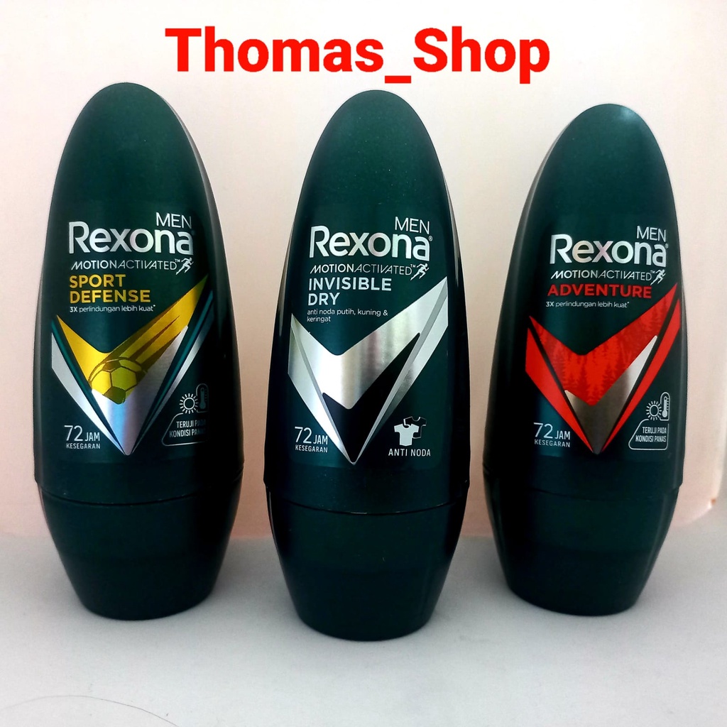 Jual Rexona Men Roll-on 45ml | Rexona Men Roll on 45ml | Shopee Indonesia