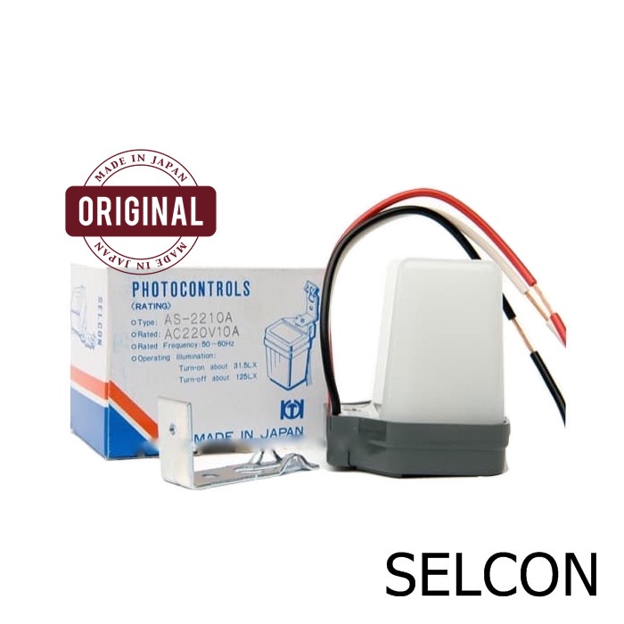 Jual Fotosel Selcon Photocell 10A Sensor Cahaya Photocell Selcon 10 A ...