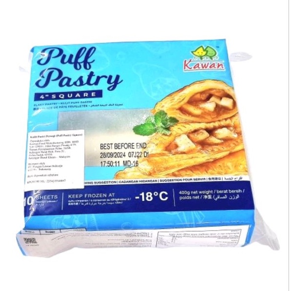 Jual kawan puff pastry 40 gr x 10 pcs | Shopee Indonesia