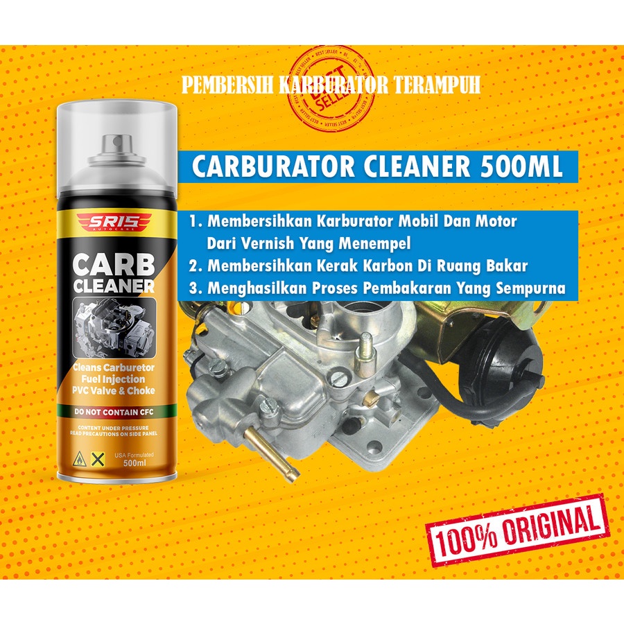 Jual Carburator cleaner dan injector cleaner 500 ml l Carb Cleaner 500 ...