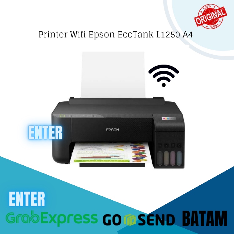 Jual Printer Wifi Epson EcoTank L1250 A4 | Shopee Indonesia