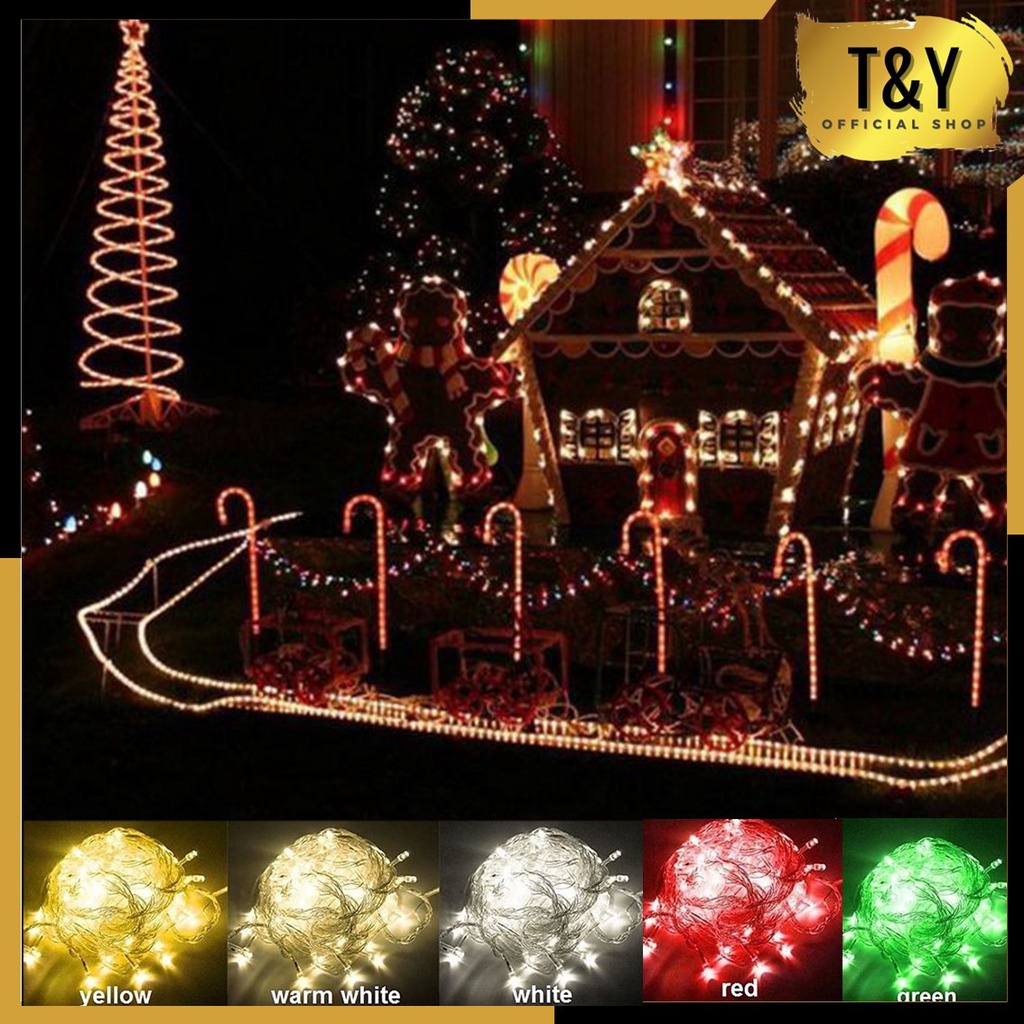 Jual T&Y Lampu tumblr 10 Meter 50 LED Kotak Packingan BOX LAMPU LED ...
