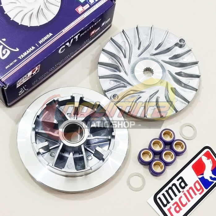 Jual Pulley Uma Racing Rumah Roller CVT Set 11gr Yamaha NMAX Aerox 155 Lexi | Shopee Indonesia