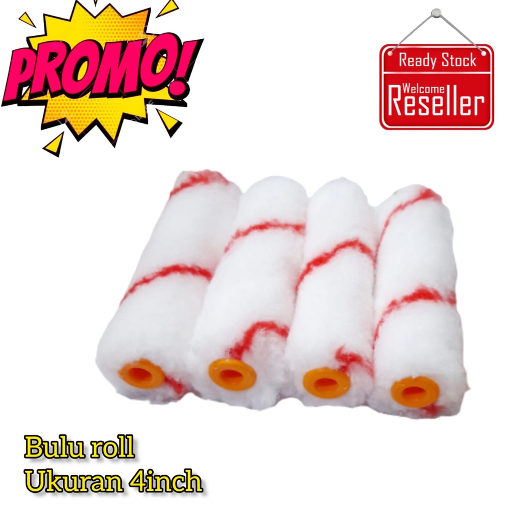 Jual BULU ROLL KAPAL / ISI ROLL KAPAL / BULU ROLL CAT/TEMBOK, Untuk cat ...