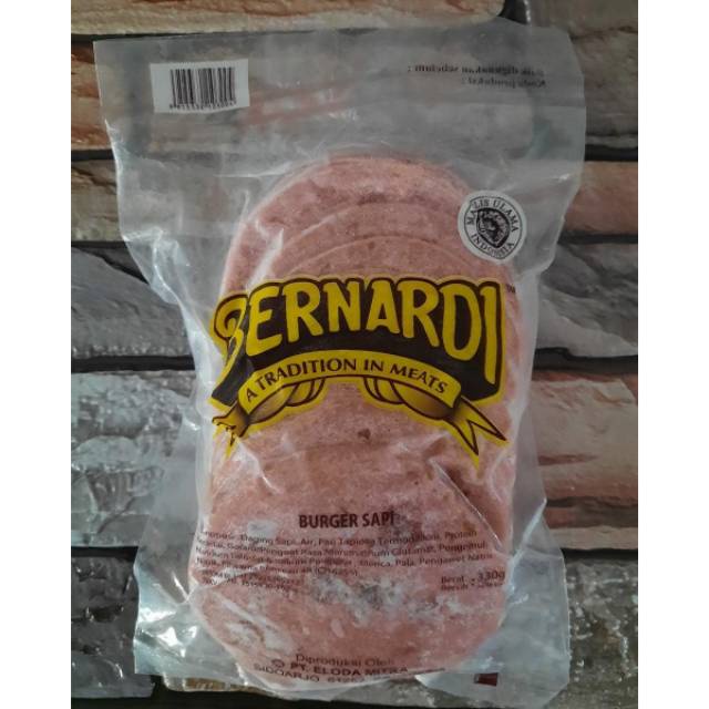Jual Bernardi Burger Sapi NV isi 10 pcs ⁣⁣⁣ | Shopee Indonesia