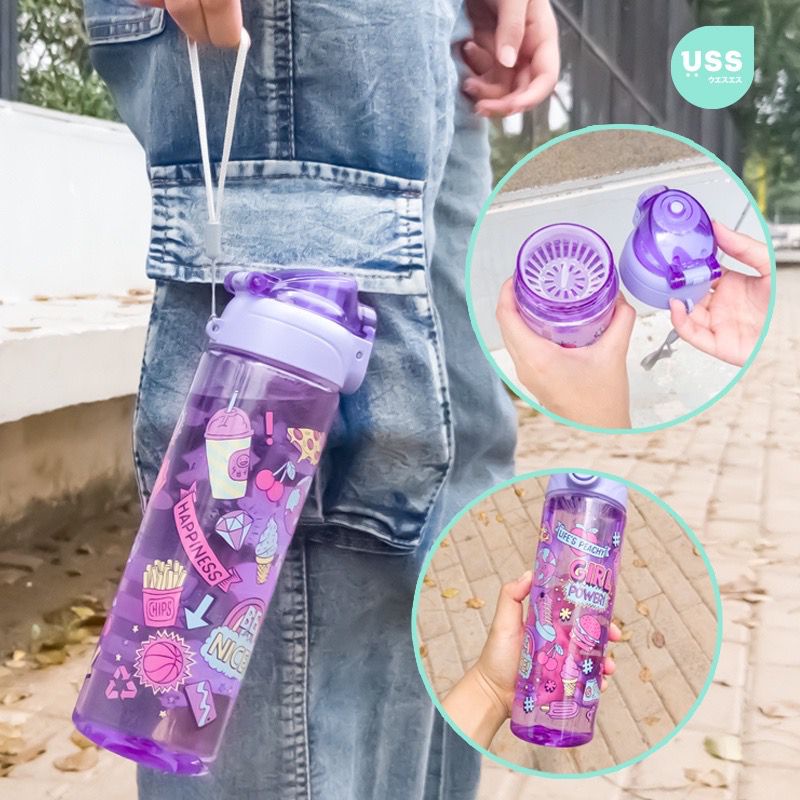 Jual Botol Minum / Botol Minum Lucu / Botol Minum Viral 600 Mililiter ...