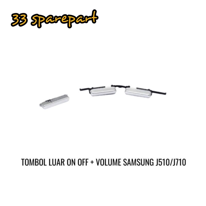 Jual Tombol on off / Tombol Luar samsung J5 2016 / J510 / J7 2016 / J710 Original | Shopee Indonesia