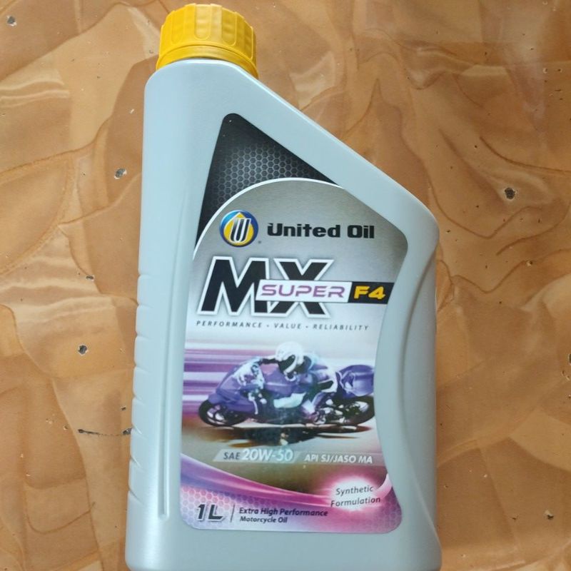 Jual Oli Mesin United Super MX F4 1 lt | Shopee Indonesia