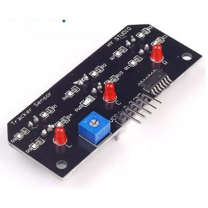 Jual 3 Channel Infrared Tracing Robot Line Follower Avoider Sensor ...