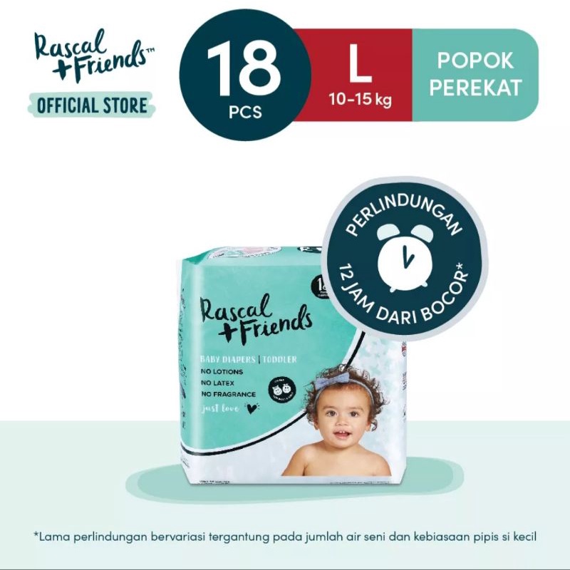 Jual Rascal + Friends Premium S22, M20, L18, M16, L14, XL12 | Shopee ...