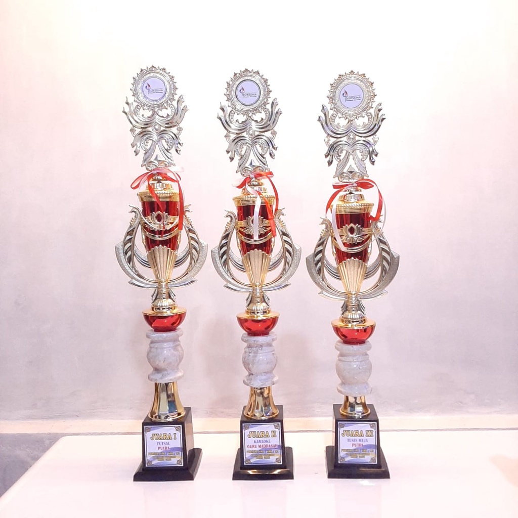 Jual TROPHY PIALA KAKI 1 JUARA 123 BODY PREMIUM SET | Shopee Indonesia