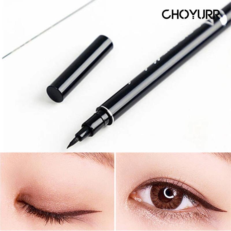 Jual 【COD】Eyeliner Waterproff Pensil Alis Cair Warna Hitam Anti Air Pen ...
