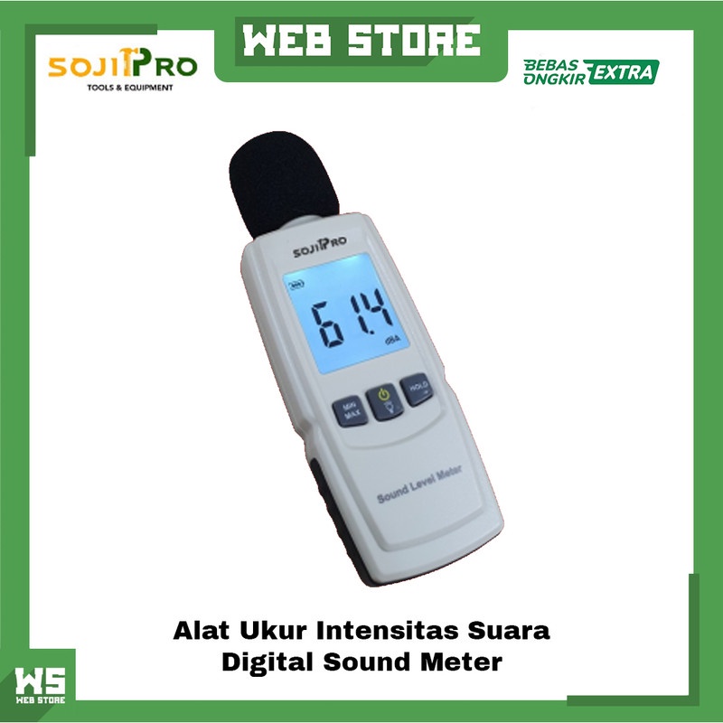 Jual Alat Ukur Kebisingan Suara Decibel Digital Sound Noise Meter ...