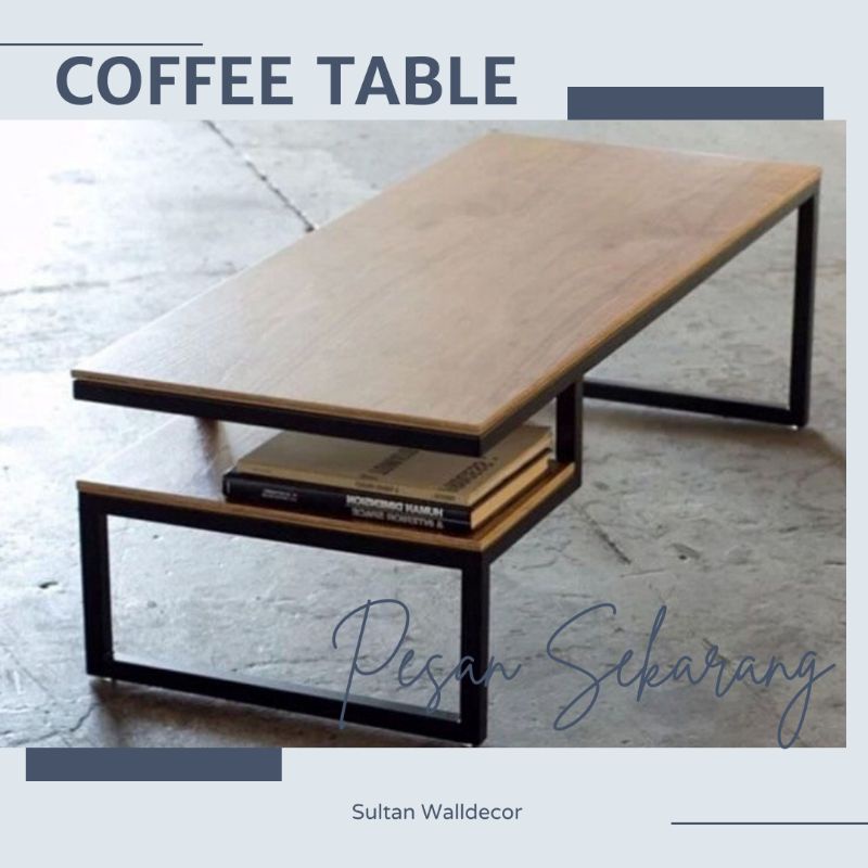 Jual Meja Lesehan Minimalis-Meja Kopi-Coffee Table-Meja Laptop-Meja ...