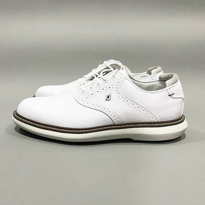 Jual FootJoy FJ Traditions Golf Shoes White | Shopee Indonesia