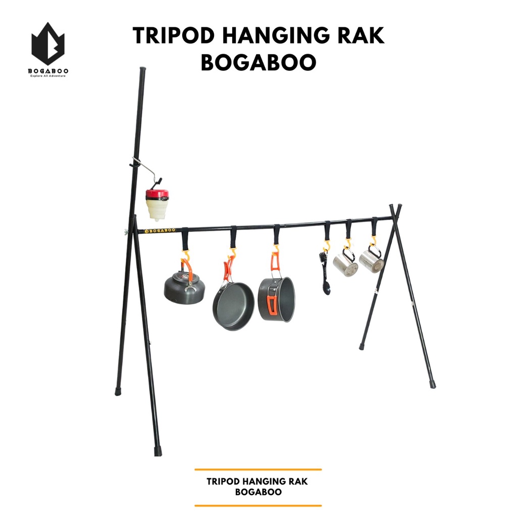 Jual BOGABOO Tripod Hanging Rack - Gantungan Trypod ALat Camping - Rak ...