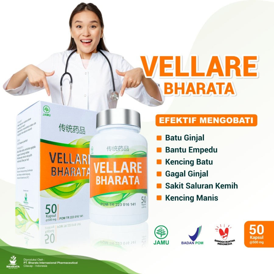 Jual Obat Penghancur Batu Ginjal - Obat Batu Empedu - Kencing Batu Vellare Bharata Original ...