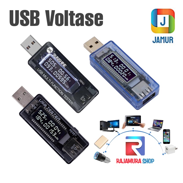 Jual USB DETEKTOR USB VOLTASE USB VOLTMETER | Shopee Indonesia