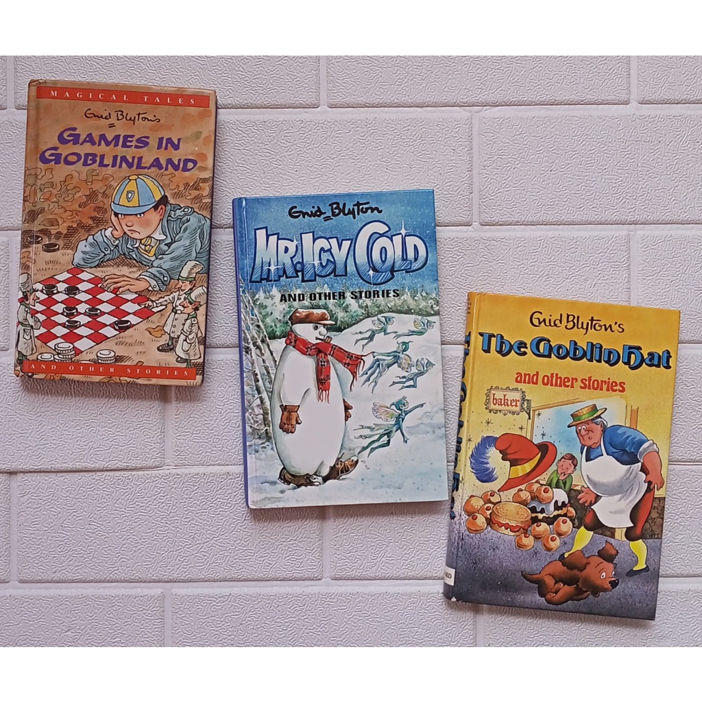 Jual Enid Blyton Hardcover, Games in Goblinland,Mr. Icy Cold dan The ...