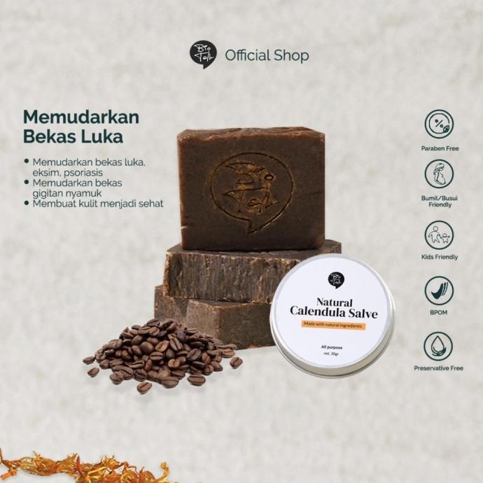 Jual Biotalk Bundle Bekas Luka Coffee Calendula Healing Salve Bio Talk ...