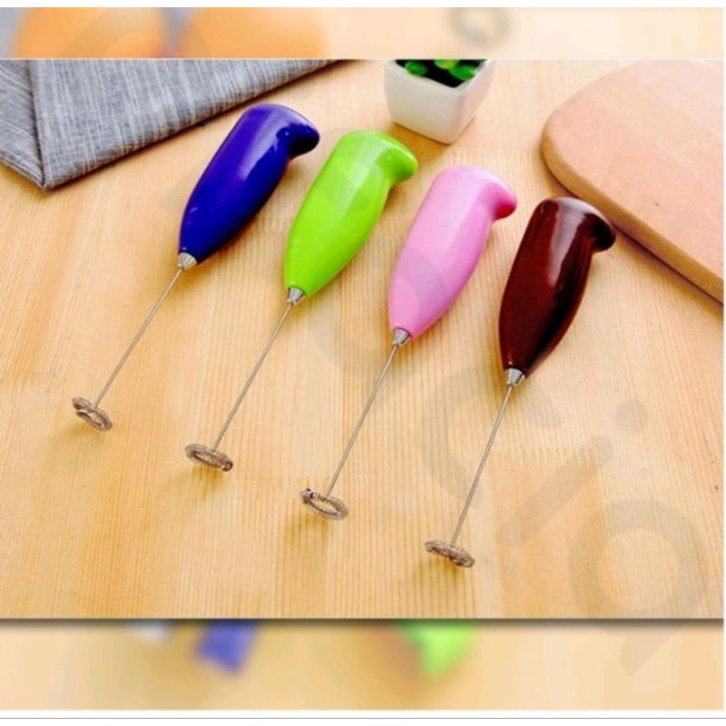 Jual mini hand mixer whisker portable pengaduk susu kopi pengocok telur ...