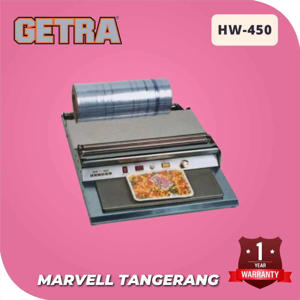 Jual GETRA HW-450 MESIN PLASTIK WRAPPING HAND WRAPPING ORIGINAL ...