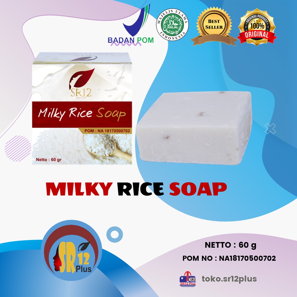 Jual Milky Rice Soap SR12 Sabun Beras dan Susu | Shopee Indonesia
