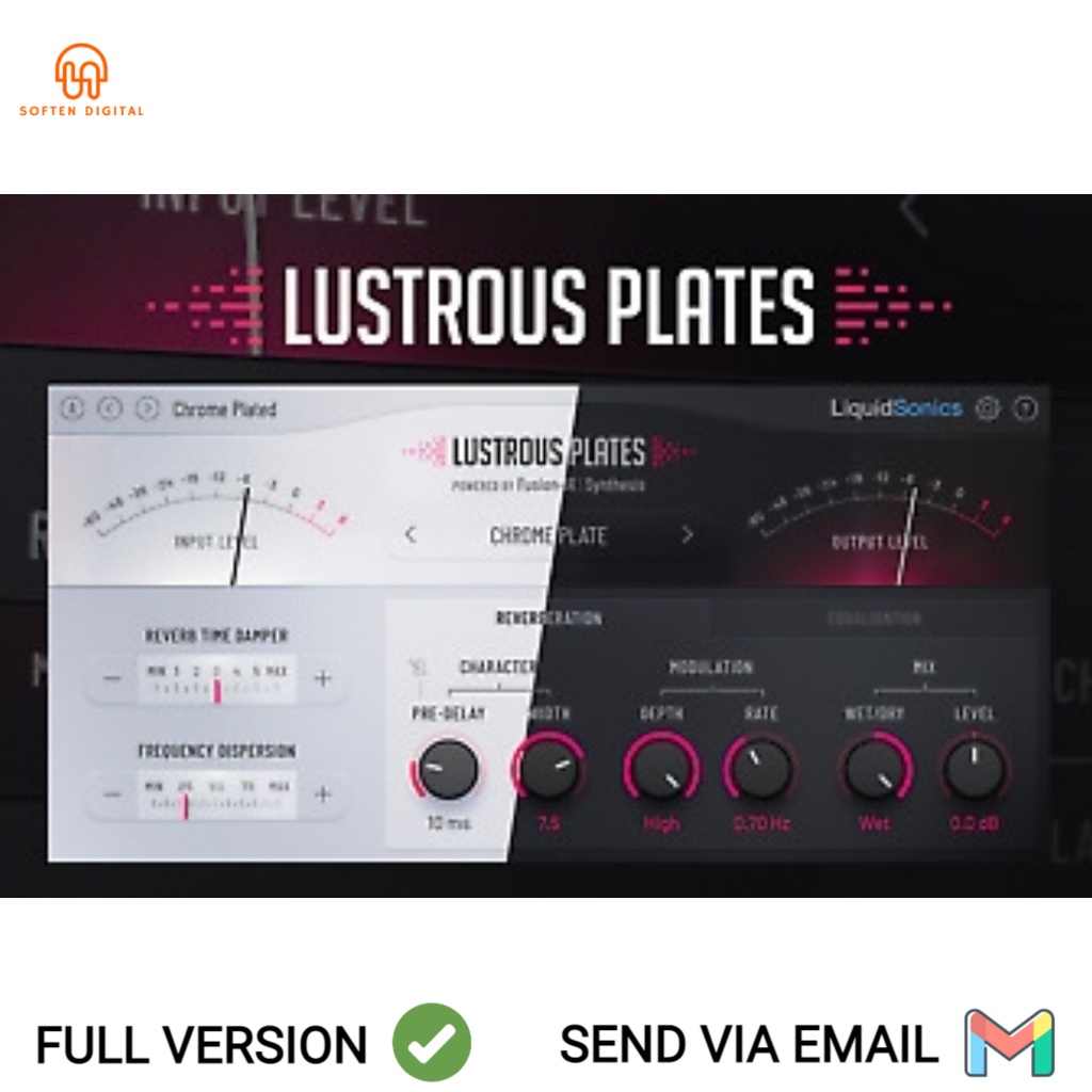 Jual Liquid Sonics & Slate Digital - Lustrous Plates VST Plugin ...