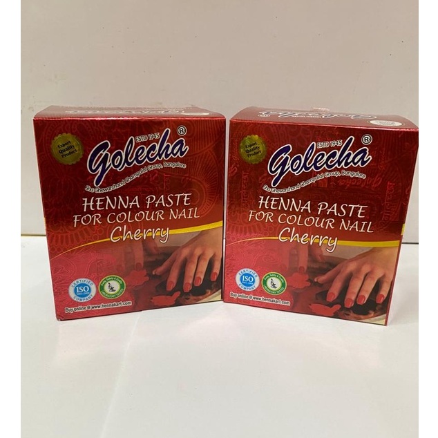 Jual Pacar Kuku GOLECHA NAIL 1pcs TUBE HENNA PASTE / GOLECHA KUKU(exp ...