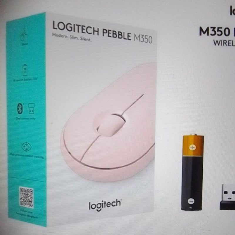 Jual Logitech m350 pebble wireless bluetooth mouse | Shopee Indonesia