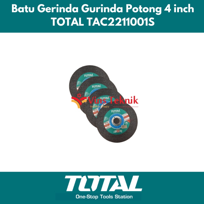 Jual Batu Gerinda Gurinda Potong 4 inch Mata Cutting disc TOTAL ...