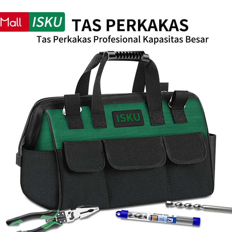 Jual ISKU Toolbag 13 inch 17 inch Kain Oxford Tebal Tas Alat Perkakas ...