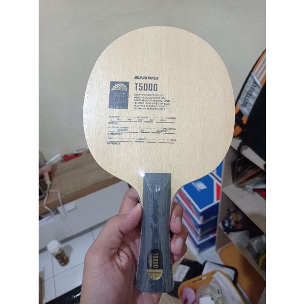 Jual KAYU TENIS MEJA SANWEI T5000 ORIGINAL | Shopee Indonesia
