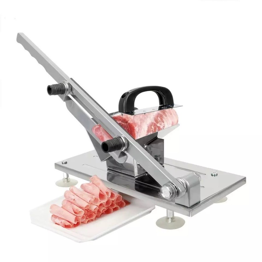 Jual Mesin Iris Daging Penggiris Pemotong Meat Slicer Singkong Kentang ...