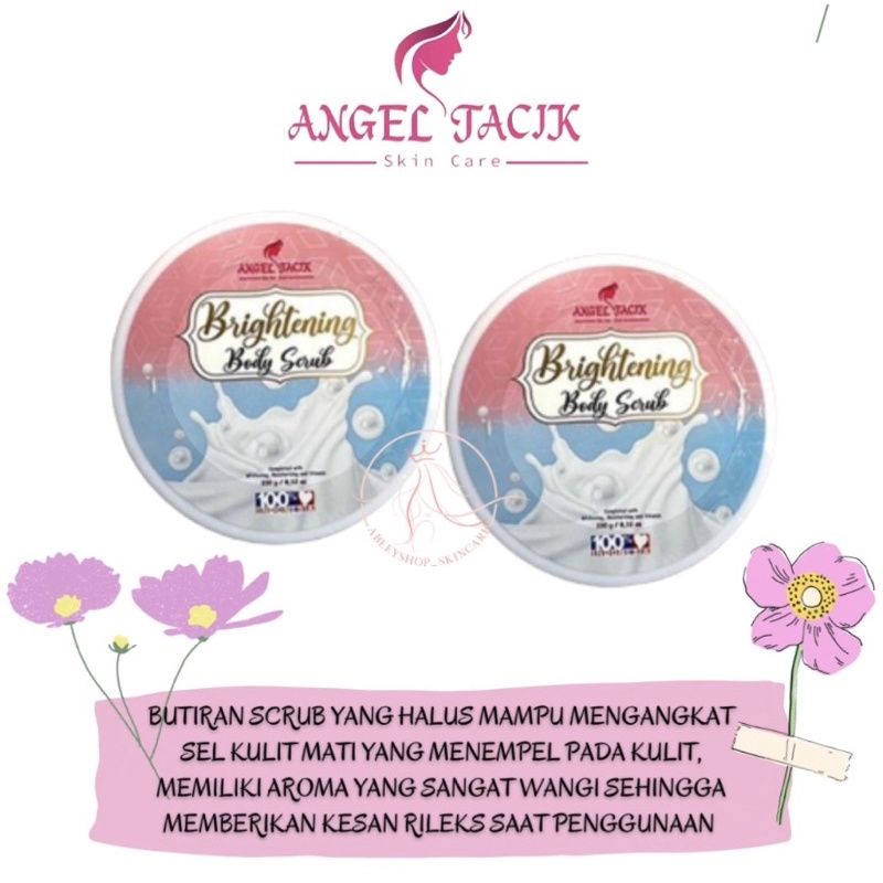 Jual BODYSCRUB ANGEL TACIK ORIGINAL VIRAL 250GR | Shopee Indonesia