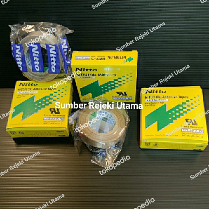 Jual Isol Nitto Tape 973 Ul 1" Inch / Nittoflon 973Ul | Shopee Indonesia