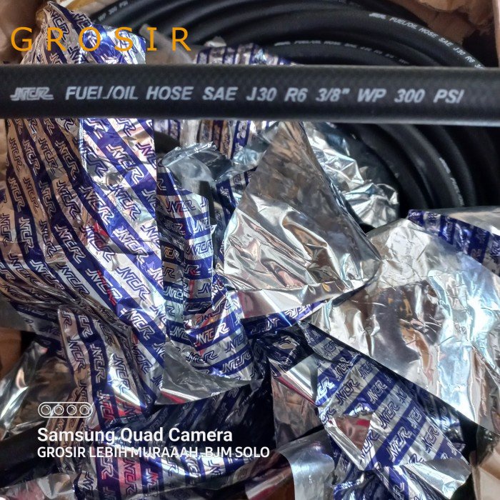 Jual GROSIR : FUEL HOSE SELANG SOLAR / BENSIN /OLI 3/8INCH 10MM NCR ...
