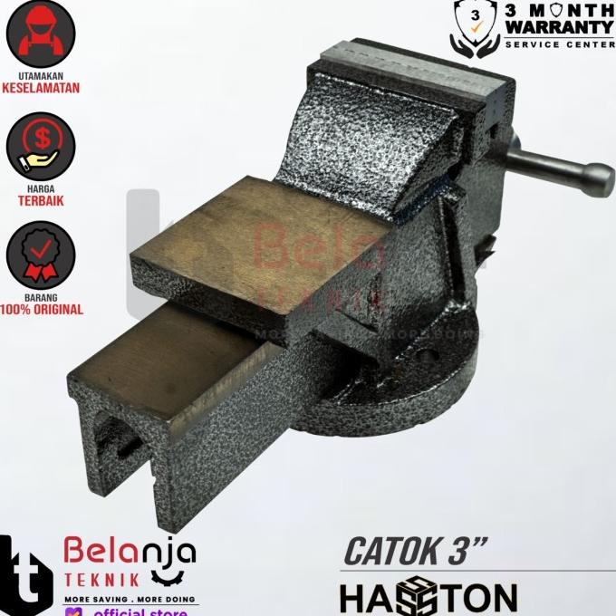 Jual Hasston Prohex Ragum 3 Inch Catok Meja Paron Putar Jepit Serbaguna ...