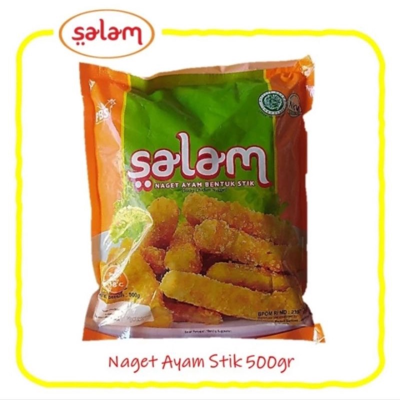 Jual Salam Nugget Stick Ayam 500Gr | Shopee Indonesia