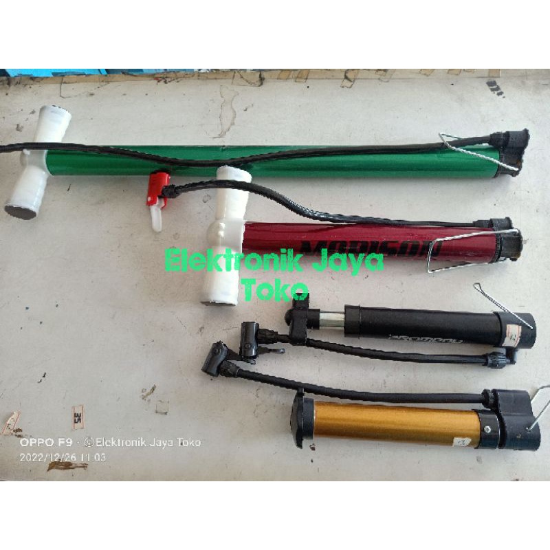 Jual Pompa Sepeda Mini - Pompa Angin Sepeda Gunung BMX MTB - Pompa ...