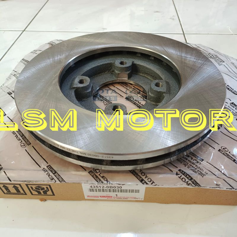 Jual piringan rem cakram depan disc brake kijang efi injeksi 7k ...