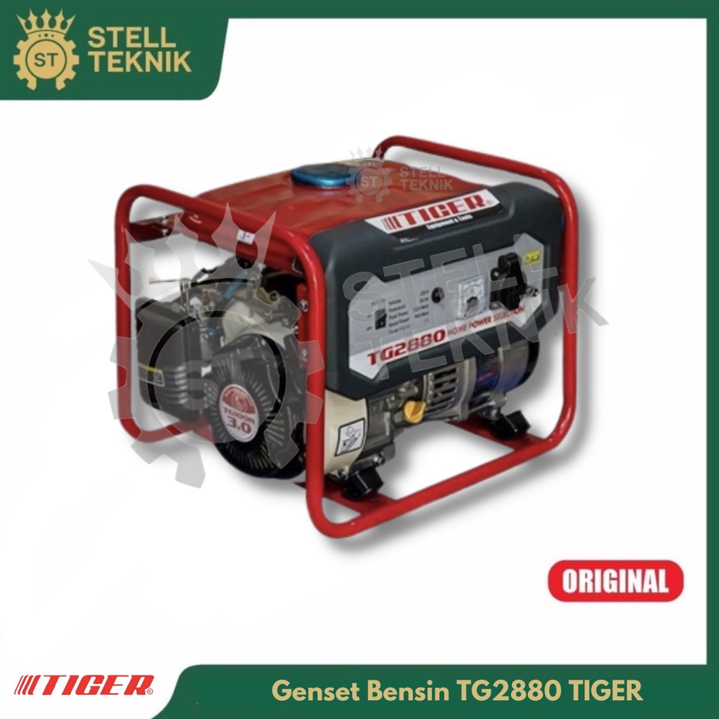 Jual Generator / Mesin Genset Bensin TG2880 TIGER 1200W | Shopee Indonesia