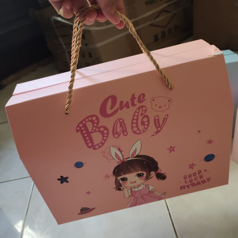 Jual Large Box Souvenir Ulang Tahun Anak Goodie Bag Snack Ultah ...