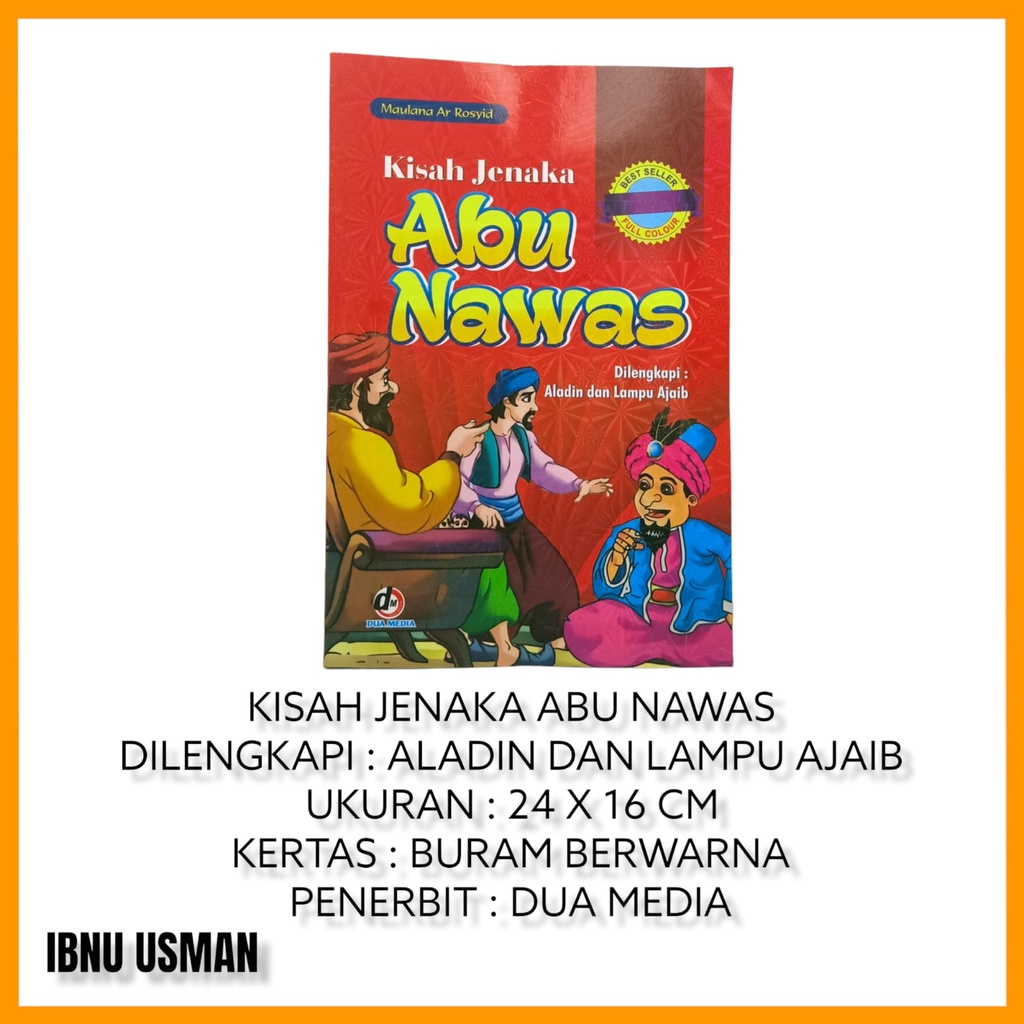 Jual BUKU CERITA KISAH JENAKA ABU NAWAS DILENGKAPI ALADIN DAN LAMPU ... Jual BUKU CERITA KISAH JENAKA ABU NAWAS DILENGKAPI ALADIN DAN LAMPU ...