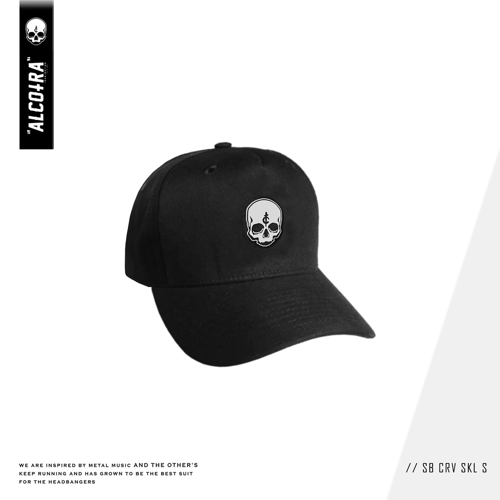 Jual SB CRV SKL S // TOPI SNAPBACK LENGKUNG LOGO SKULL ALCOTRA | Shopee ...