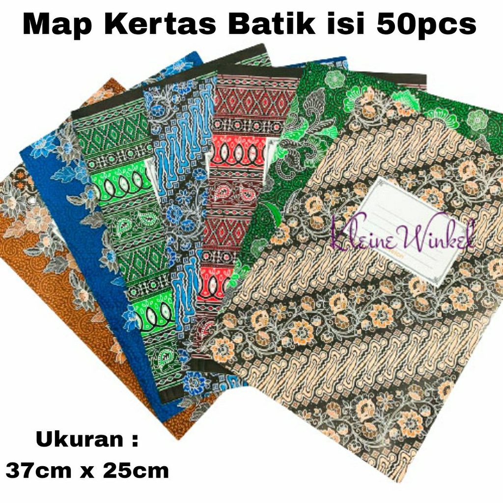 Jual Stopmap Batik Map Kertas isi 50 | Shopee Indonesia