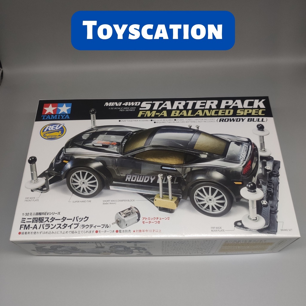 Jual Rowdy Bull - TAMIYA - FMA Starter Pack | Shopee Indonesia