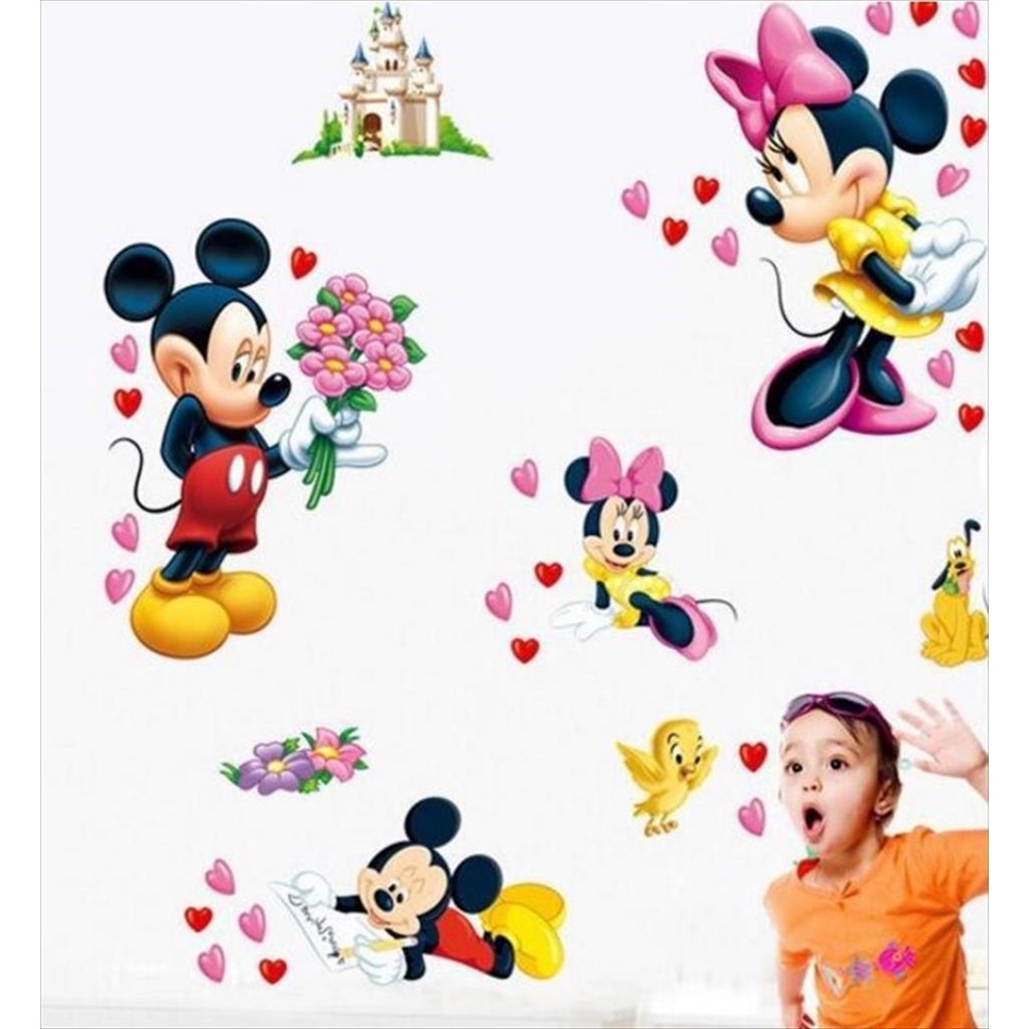 Jual STICKER DINDING ANAK KARAKTER KARTUN TEMPELAN DINDING TEMBOK KERAMIK KACA | Shopee Indonesia