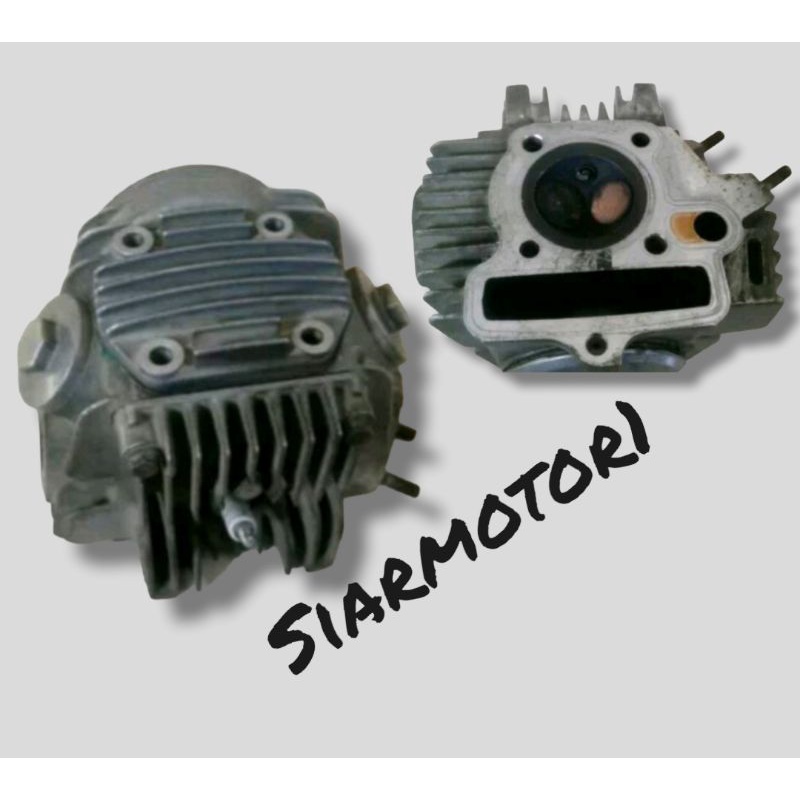 Jual Blok kop silinder head pala busi lengkap full isi original copotan ...