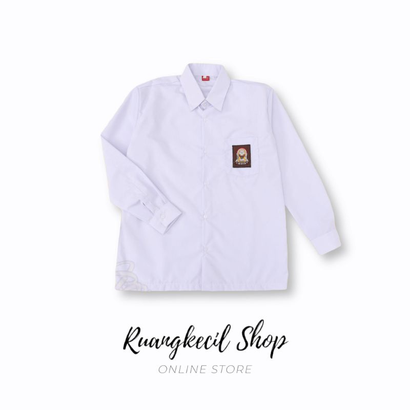 Jual kemeja putih SMA panjang - Baju seragam Sma Putih tangan panjang ...